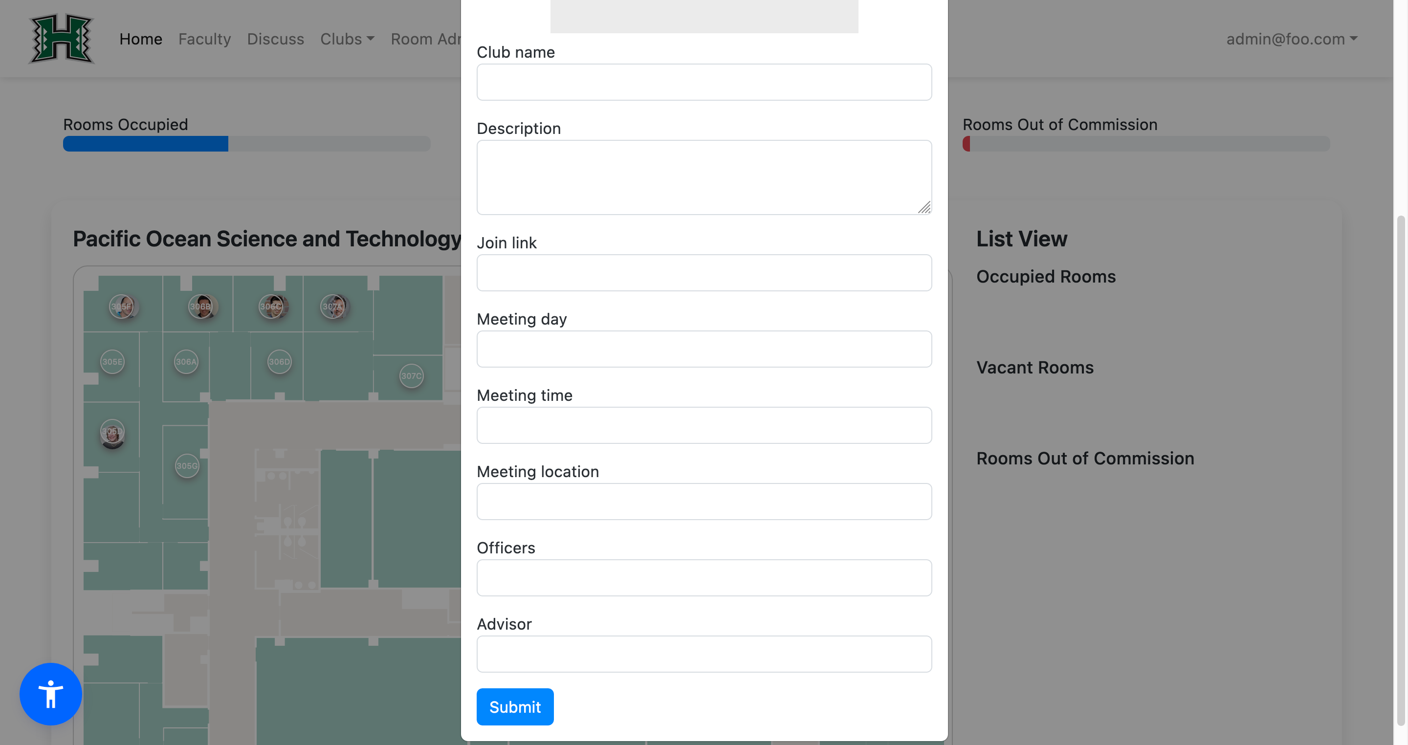 OSMICS | Office Space Manager for ICS Department